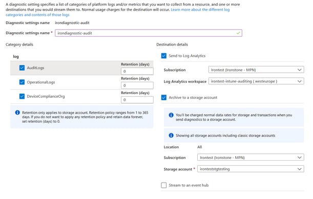 Reporting Capabilities in Intune